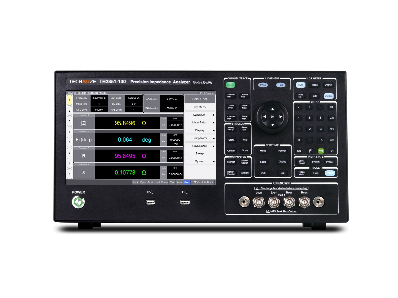 インピーダンス・アナライザ ｜TECHMIZE（TH2851-130）｜ヤマト科学株式会社